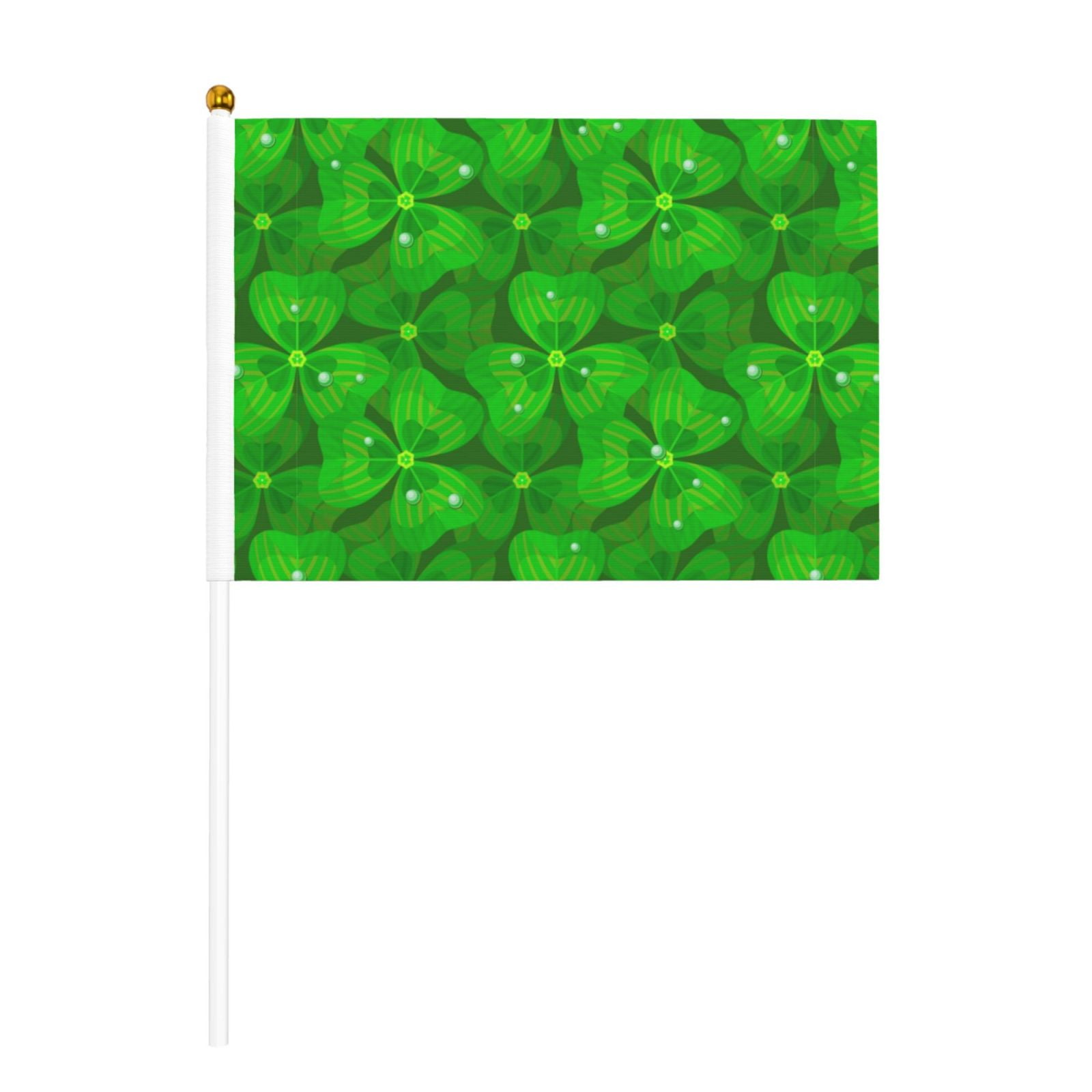 Happy St. Patrick'S Day 2025 Flag Small Mini Hand Held Flags Small ...