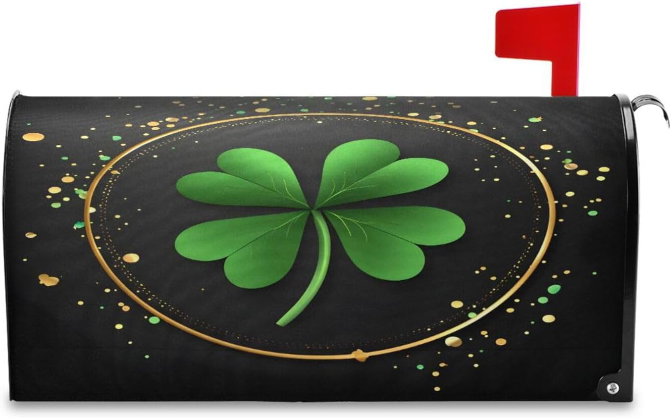 Happy St. Patricks Day Mailbox Covers Magnetic Standard Size 21x18 Inch ...