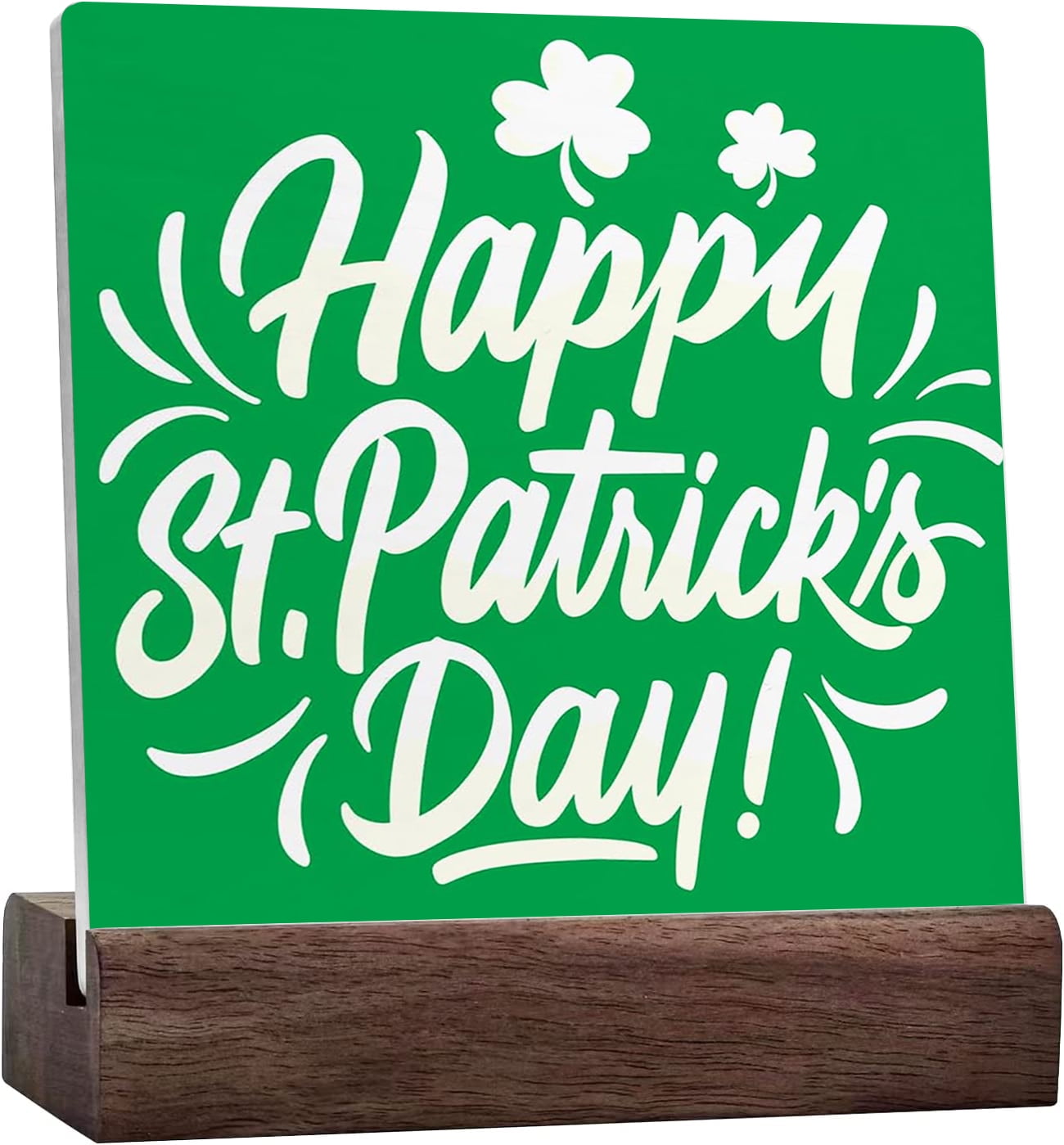 Happy St Patricks Day Sign,Irish Shamrock Theme Tiered Tray Decor,Funny ...