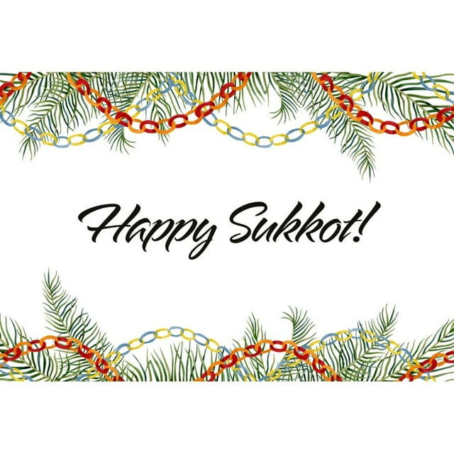 Happy Sukkot Jewish Holiday Backdrops Communion Tabernacles Home Party ...