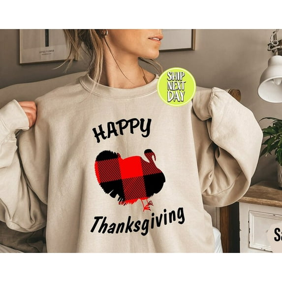 Happy Thanksgiving 2025 Family Shirts, Thanksgiving Sweatshirt ...