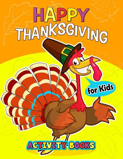Happy Thanksgiving Activity books for kids : Activity book for boy ...