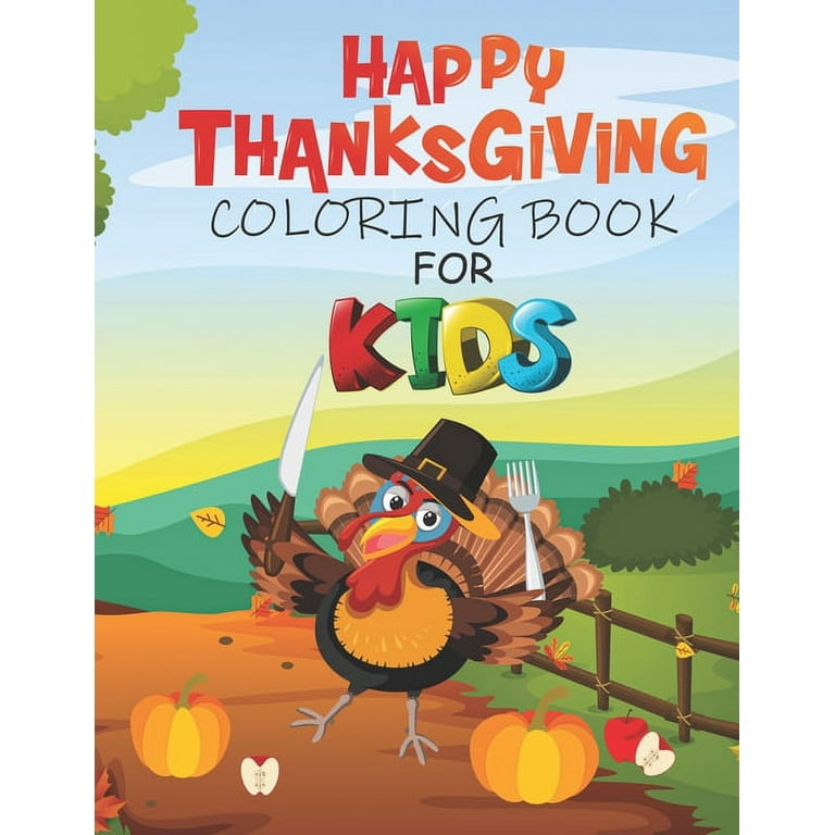 thanksgiving coloring pages colored
