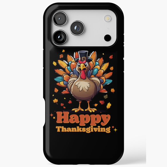 Happy Thanksgiving Cute Bird Protective Case for iPhone 11 12 13 14 15 ...