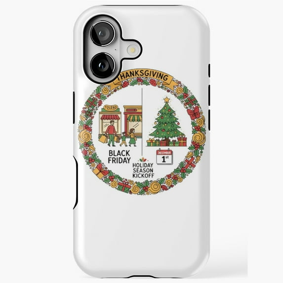 Happy Thanksgiving Day Festive Autumn Holiday Phone Case 17 16 15 14 13 ...