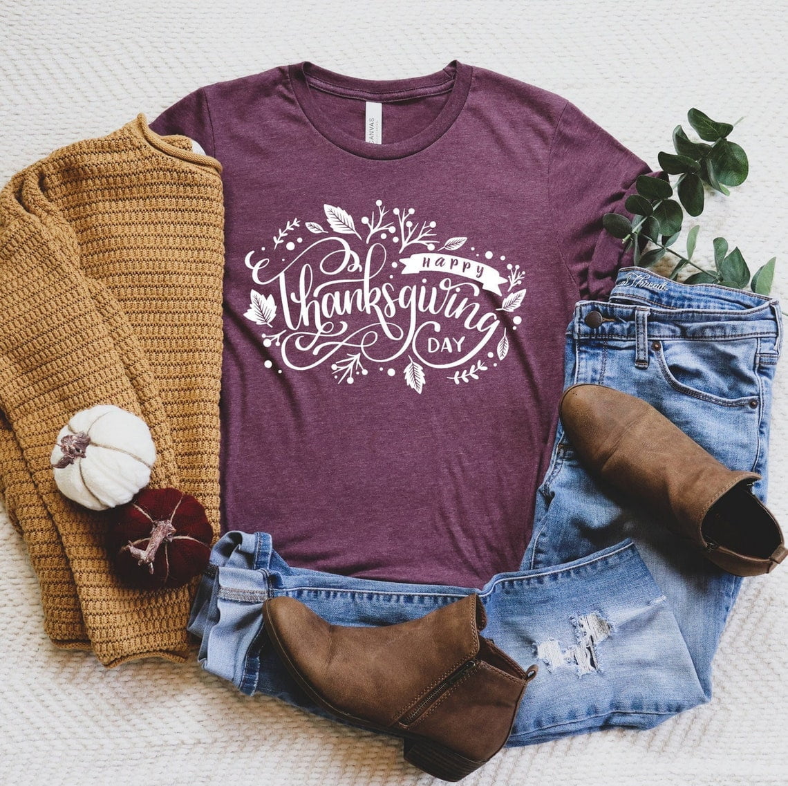 Happy Thanksgiving Day Shirt, Thanksgiving T-Shirt, Thanksgiving, First ...