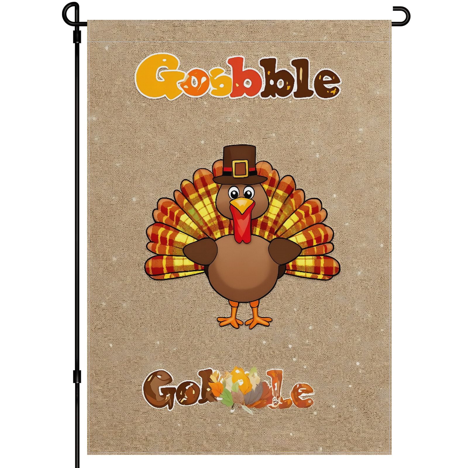 Happy Thanksgiving Flag for Yard Balcony Lawn Outdoor Backyard ...