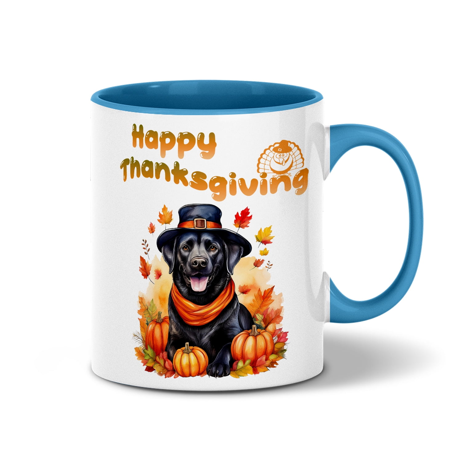 Happy Thanksgiving Labrador Retriever Welcome Thankful Fall Autumn ...