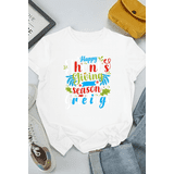 Happy Thanksgiving Season Greetings Holiday Family Dinner Unisex T ...