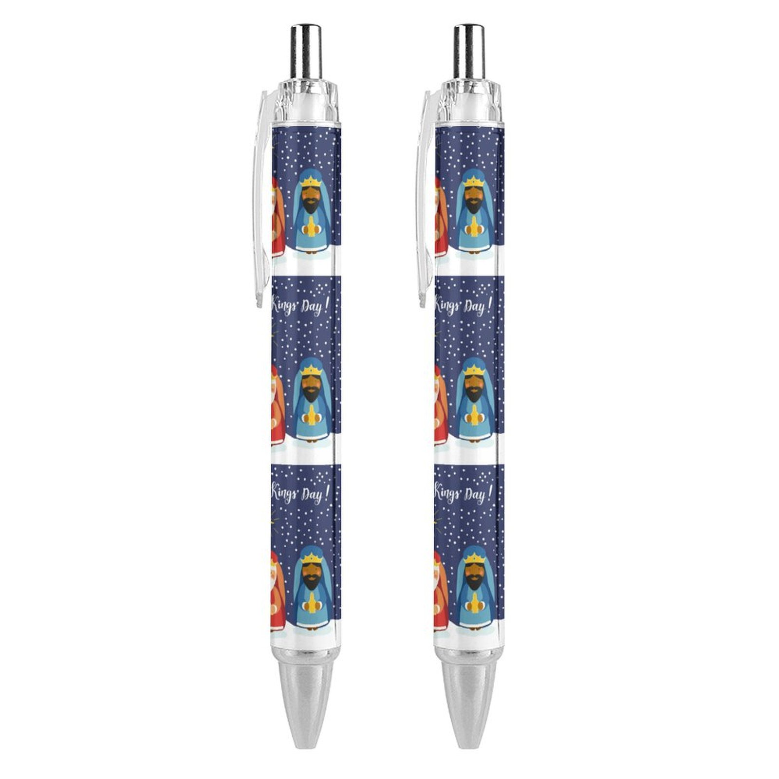 Happy Three Kings Day Epiphany Day Ballpoint Pen Retractable Pens Black ...