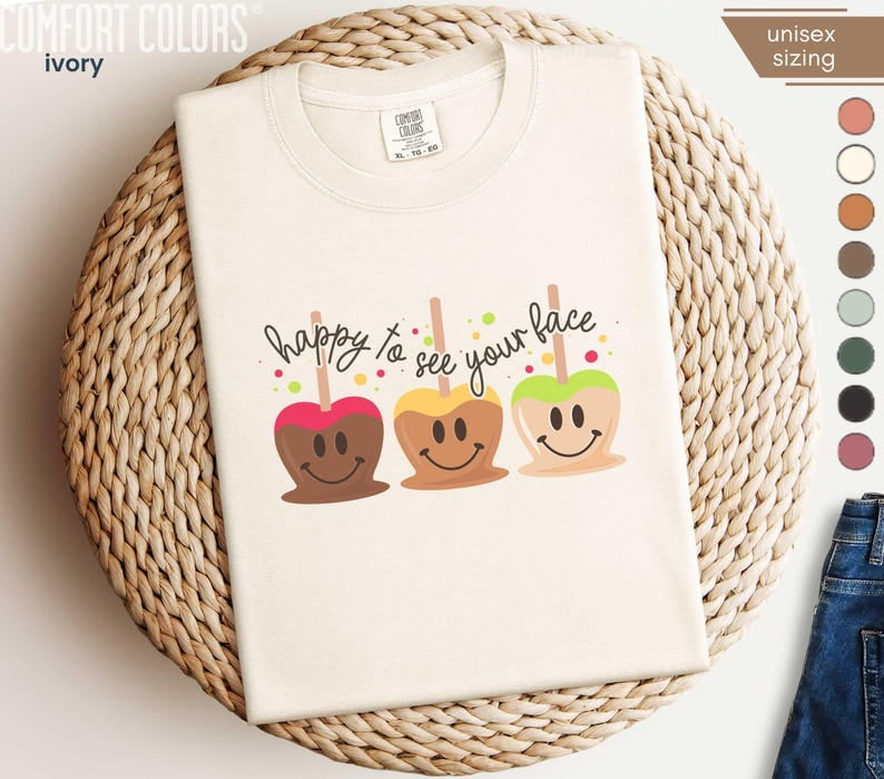 Happy To See Your Face Shirt, Back to School Inclusion Gift For Fall ...