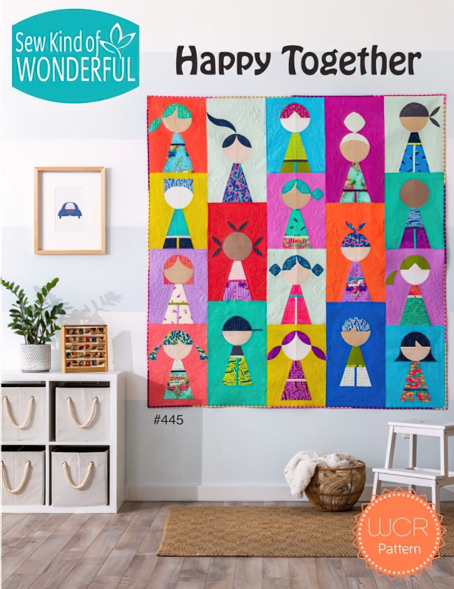 Happy Together Quilt Pattern by Sew Kind of Wonderful - Walmart.com