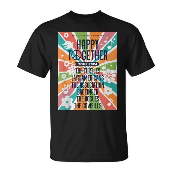 Happy Together Tour 2024 TShirt - Walmart.com