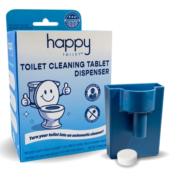 Happy Toilet Cleaner - Automatic Toilet Bowl Cleaner Toilet Tablet ...