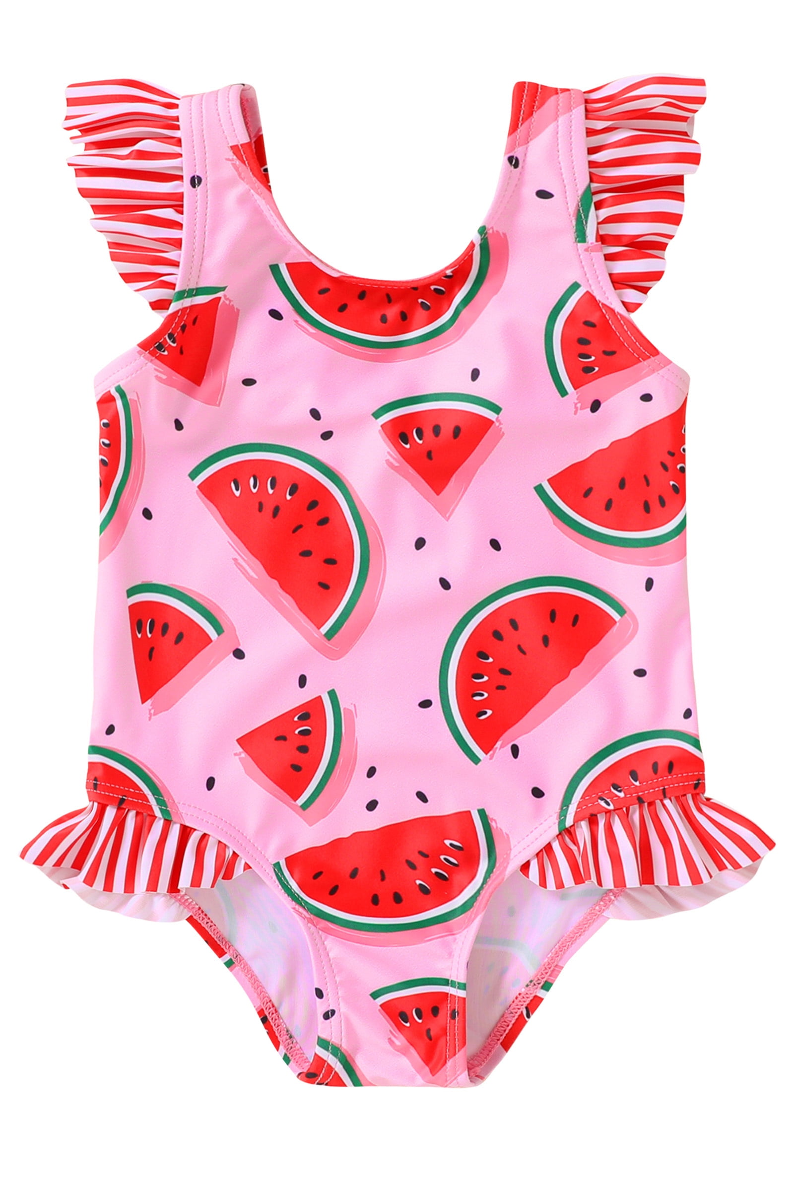 Customer reviews for Happy Town Toddler Girl Swimsuit Ruffled ...
