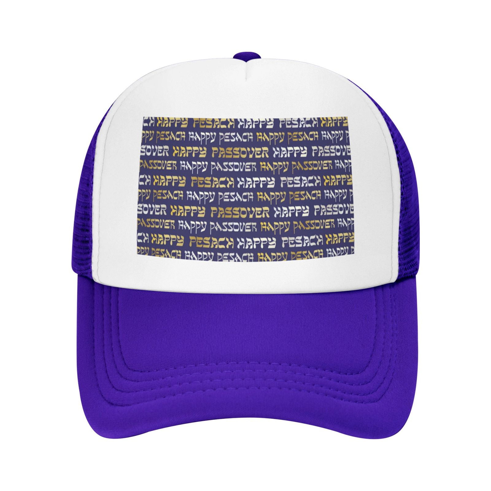 Happy Traditional Jewish Passover Hats for Men Women Mesh Baseball Cap ...