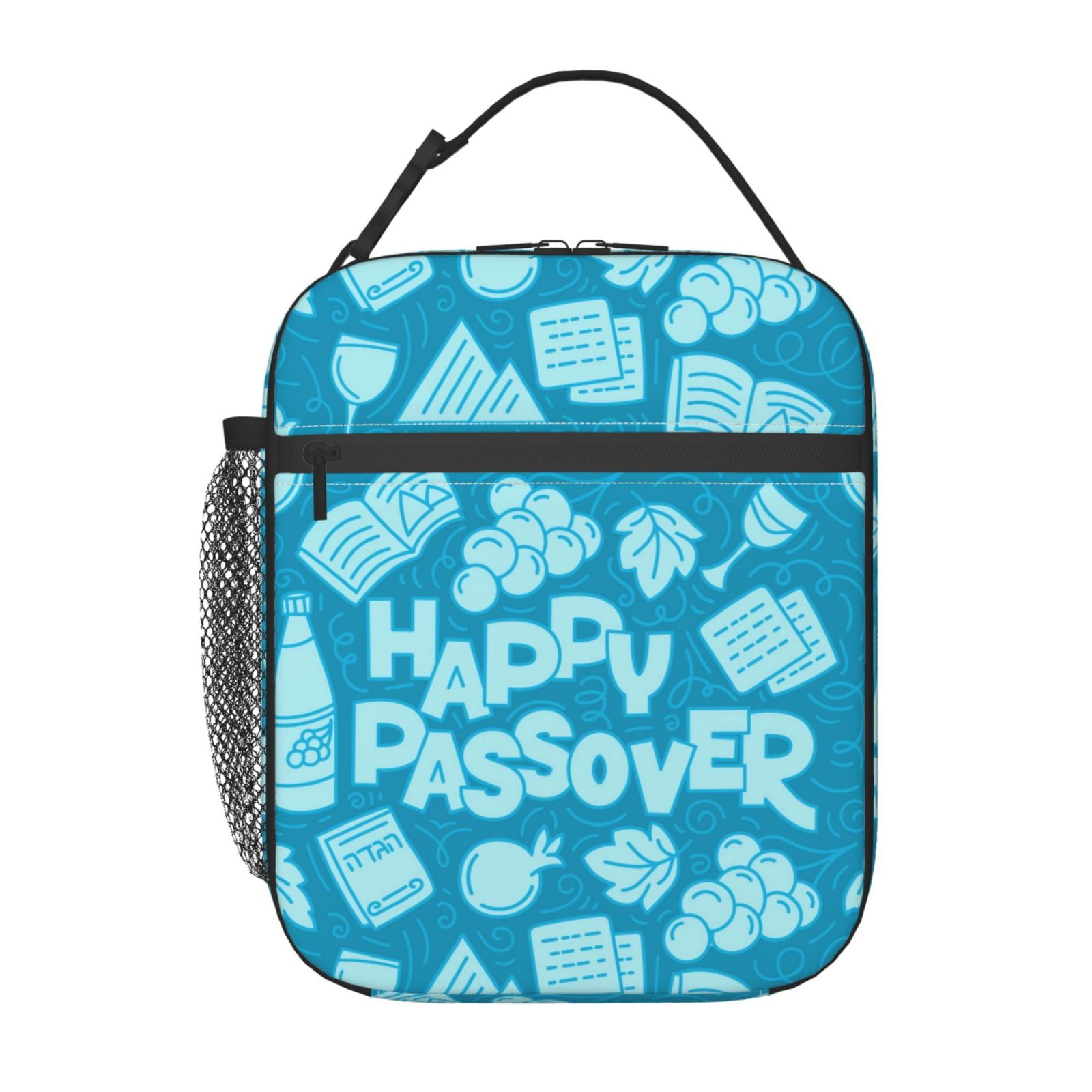 Happy Traditional Jewish Passover Portable Lunch Bag Reusable Insulated ...