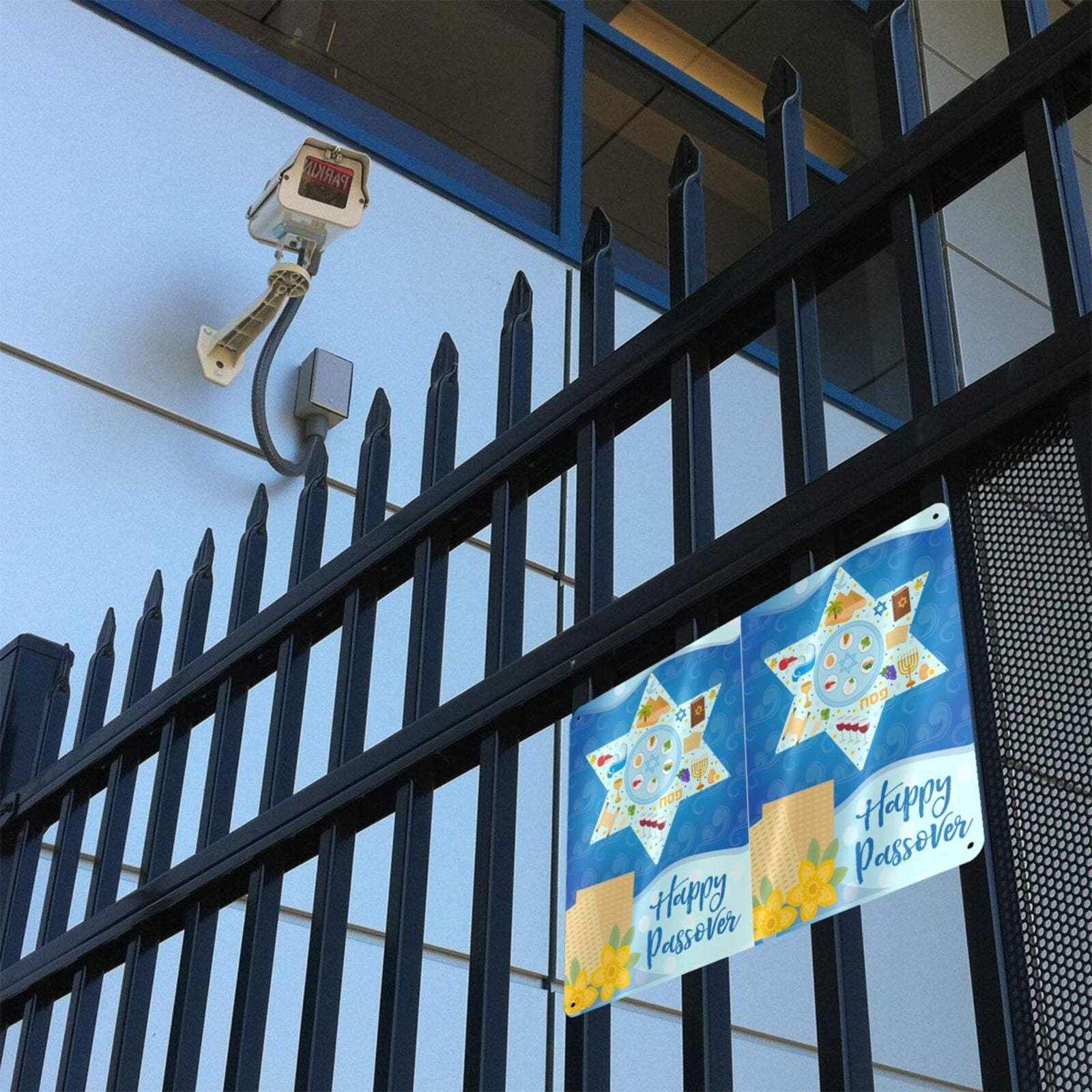 Happy Traditional Jewish Passover Sign 12x8in Indoor Outdoor Metal ...