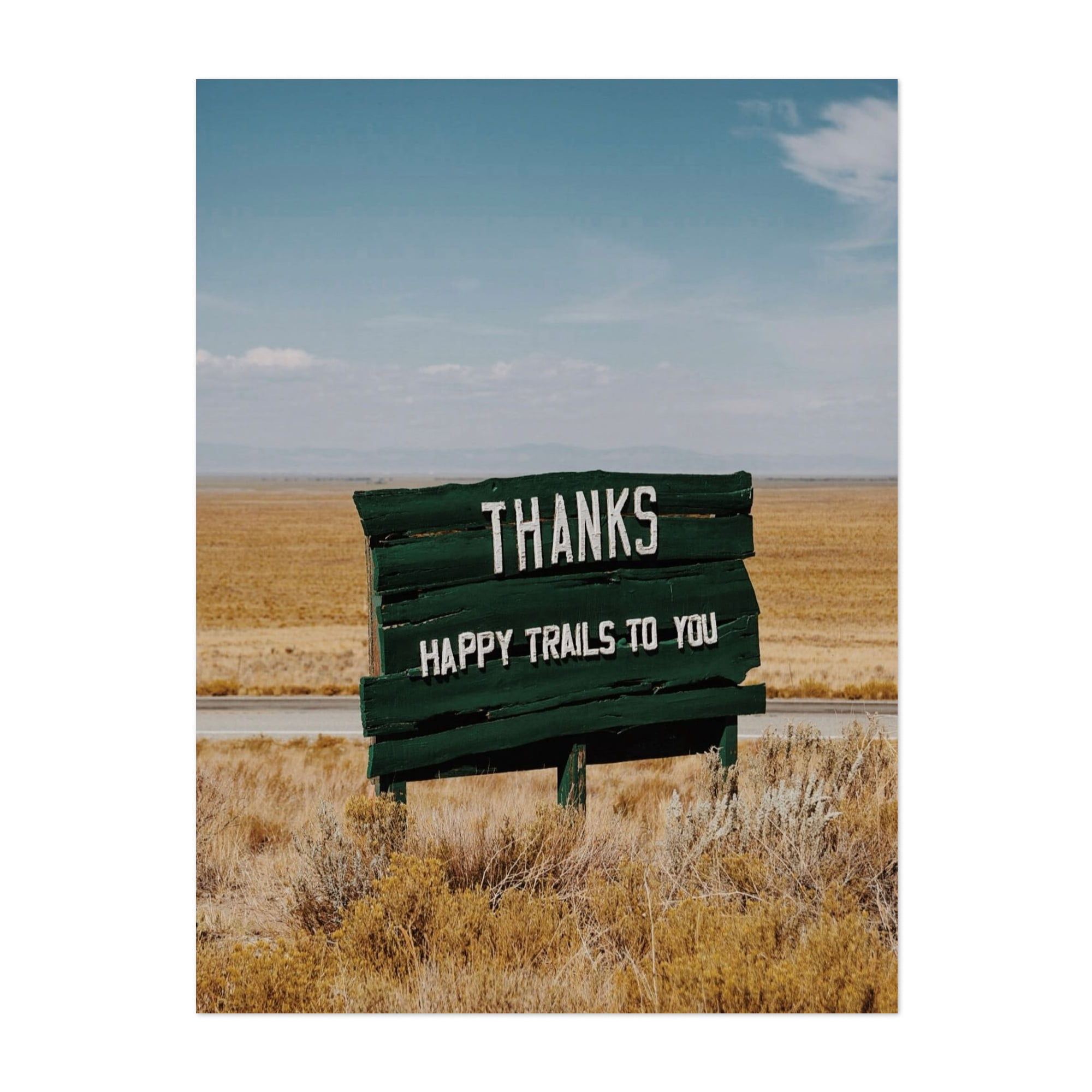 Happy Trails to You - Colorado Photography Quote Desert Rustic Travel ...