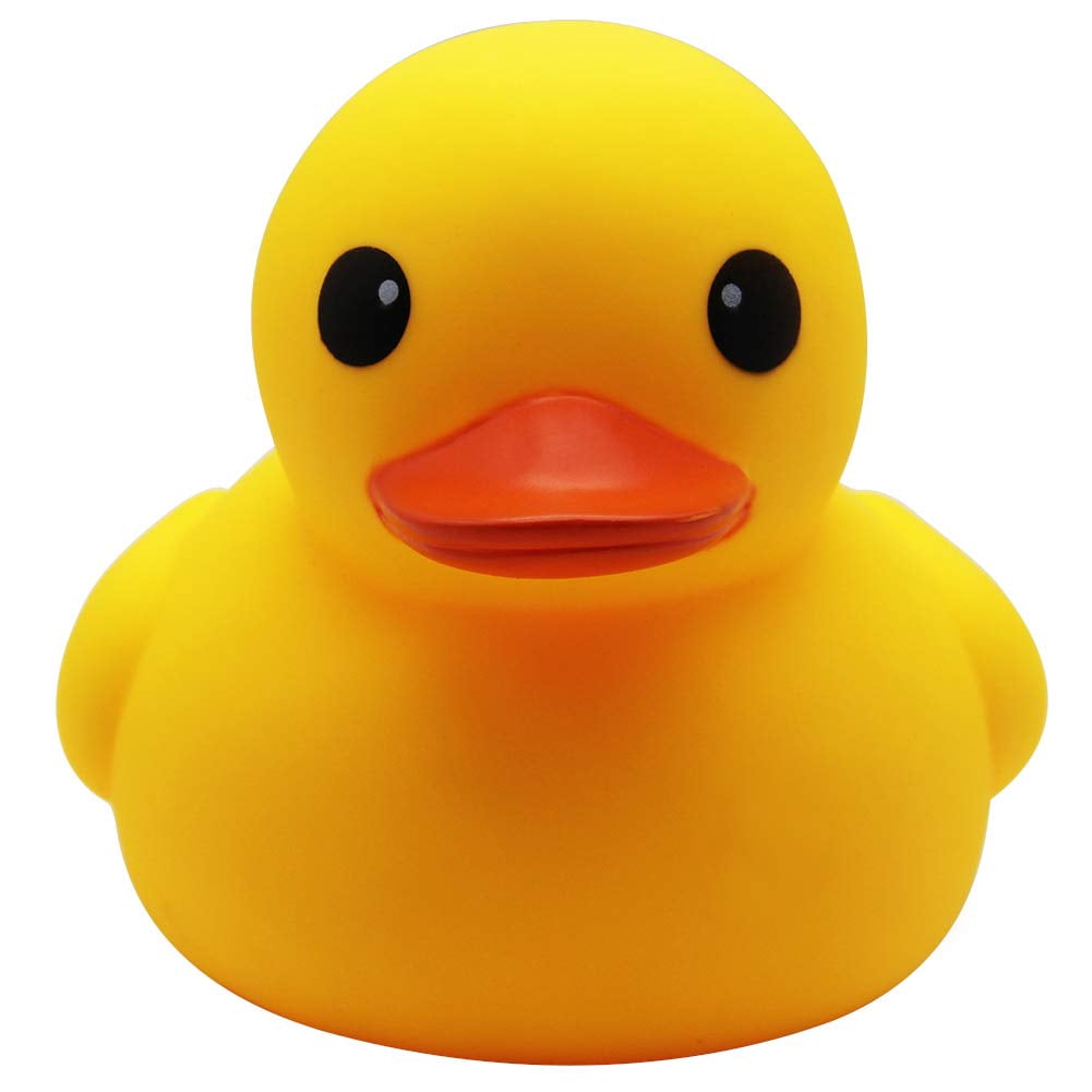 Happy Trees Duck Bath DHF10 Toy Large Bath Duck Squeak Rubber Duck Baby ...