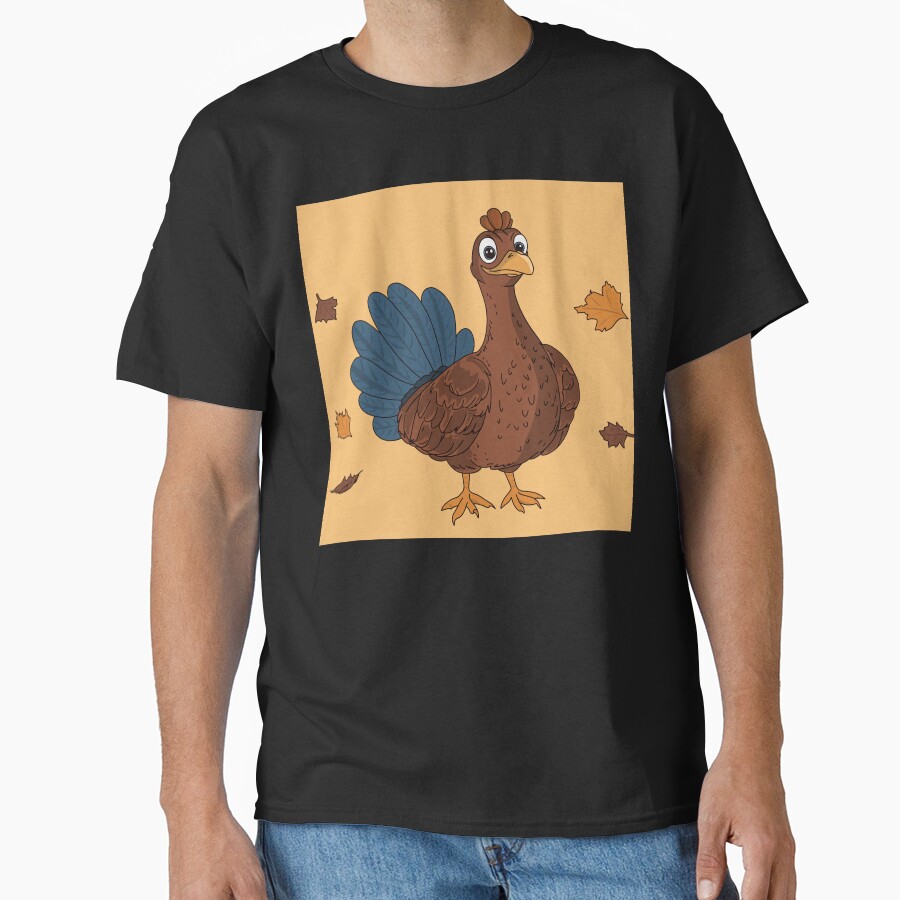 Happy Turkey, Funny Thanksgiving Holiday Themed Art Design Gift M20994 ...