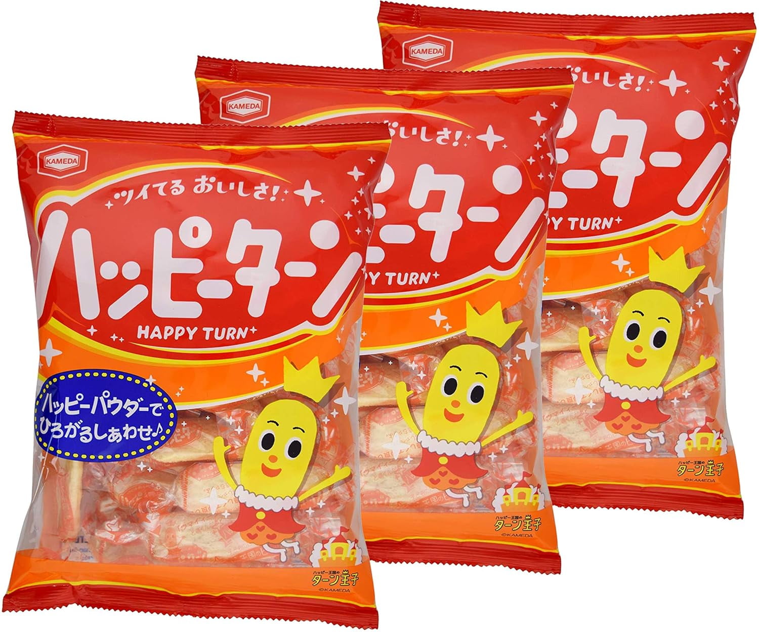 Happy Turn Rice Crackers 4.2oz (3 Pack) - Walmart.com