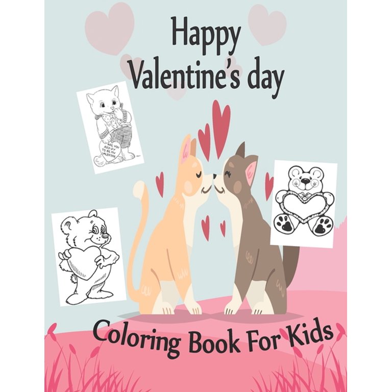 boy valentines day coloring pages