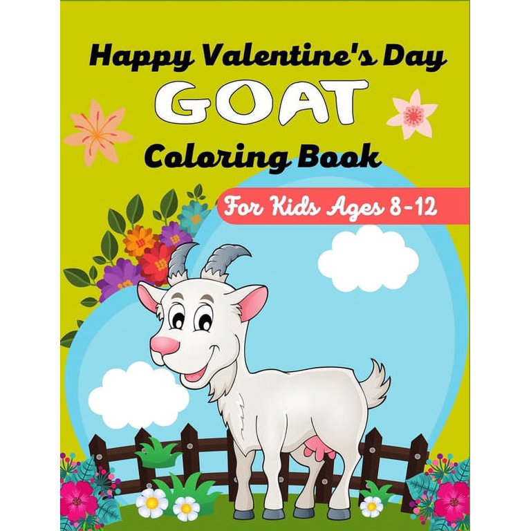 goat coloring book