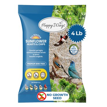 Pennington Select Fruit Flavored Sunflower Chips Wild Bird Feed, 5.5 ...