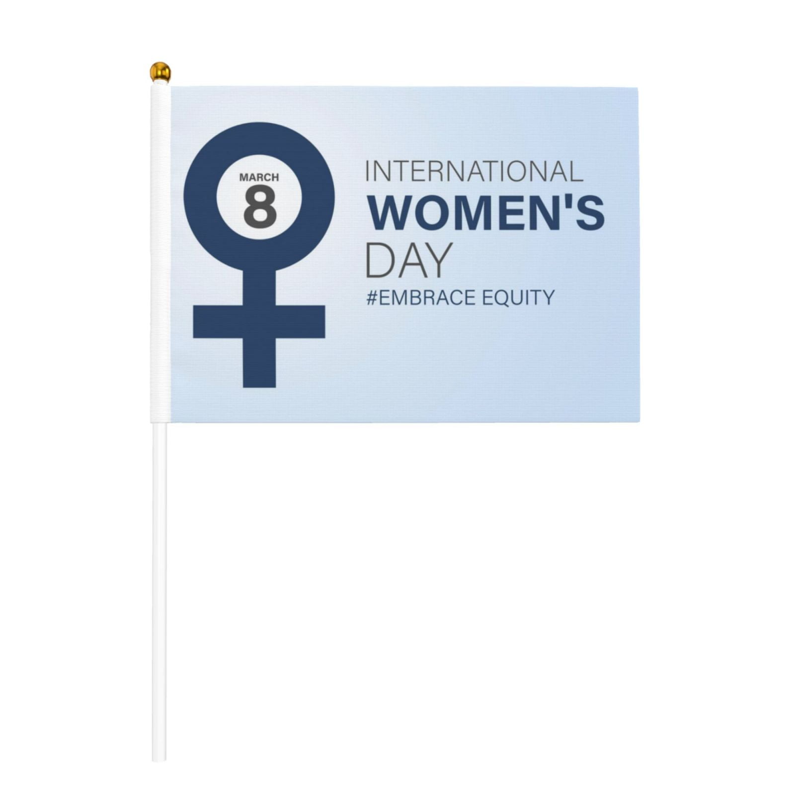 Happy Women'S Day Embrace Equity 2025 Flag Small Mini Hand Held Flags ...
