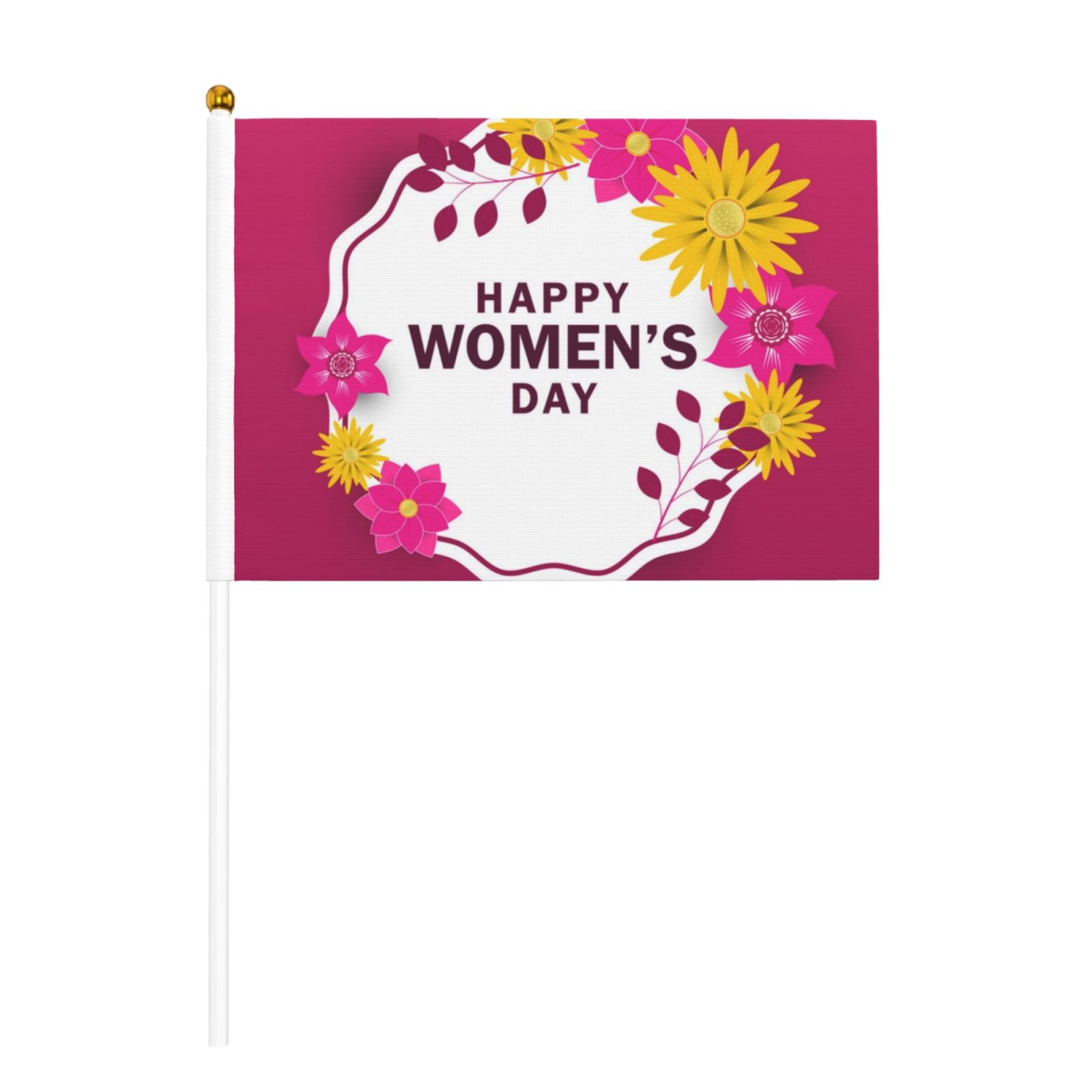 Happy Women'S Day Embrace Equity 2025 Flag Small Mini Hand Held Flags ...