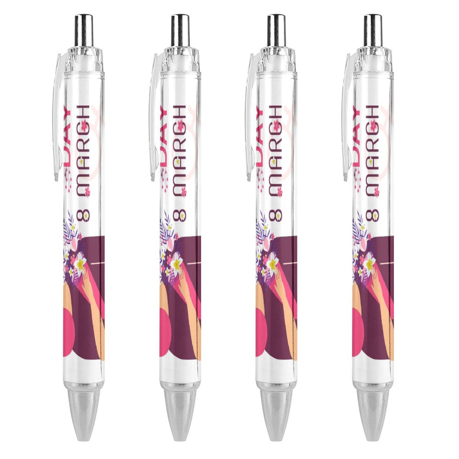 Happy Women's Day Embrace Equity 2025 Ballpoint Pen Retractable Pens ...
