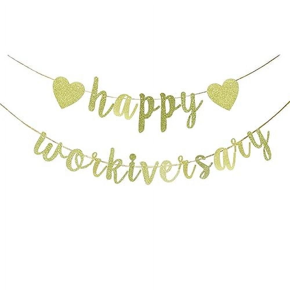 Happy Workiversary Banner - Celebrate with Style at Your Work Party ...