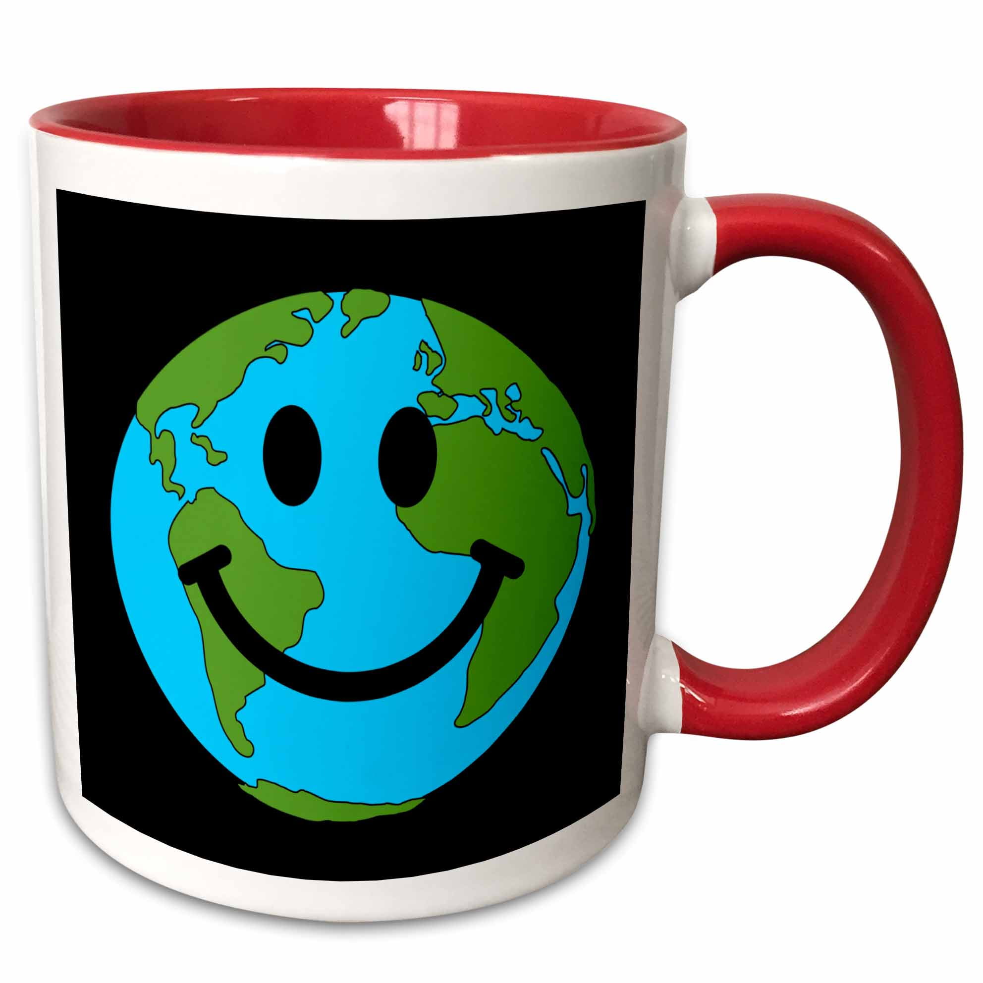 3drose, Happy World Planet Earth Smiling Face - Globe Earth Day ...