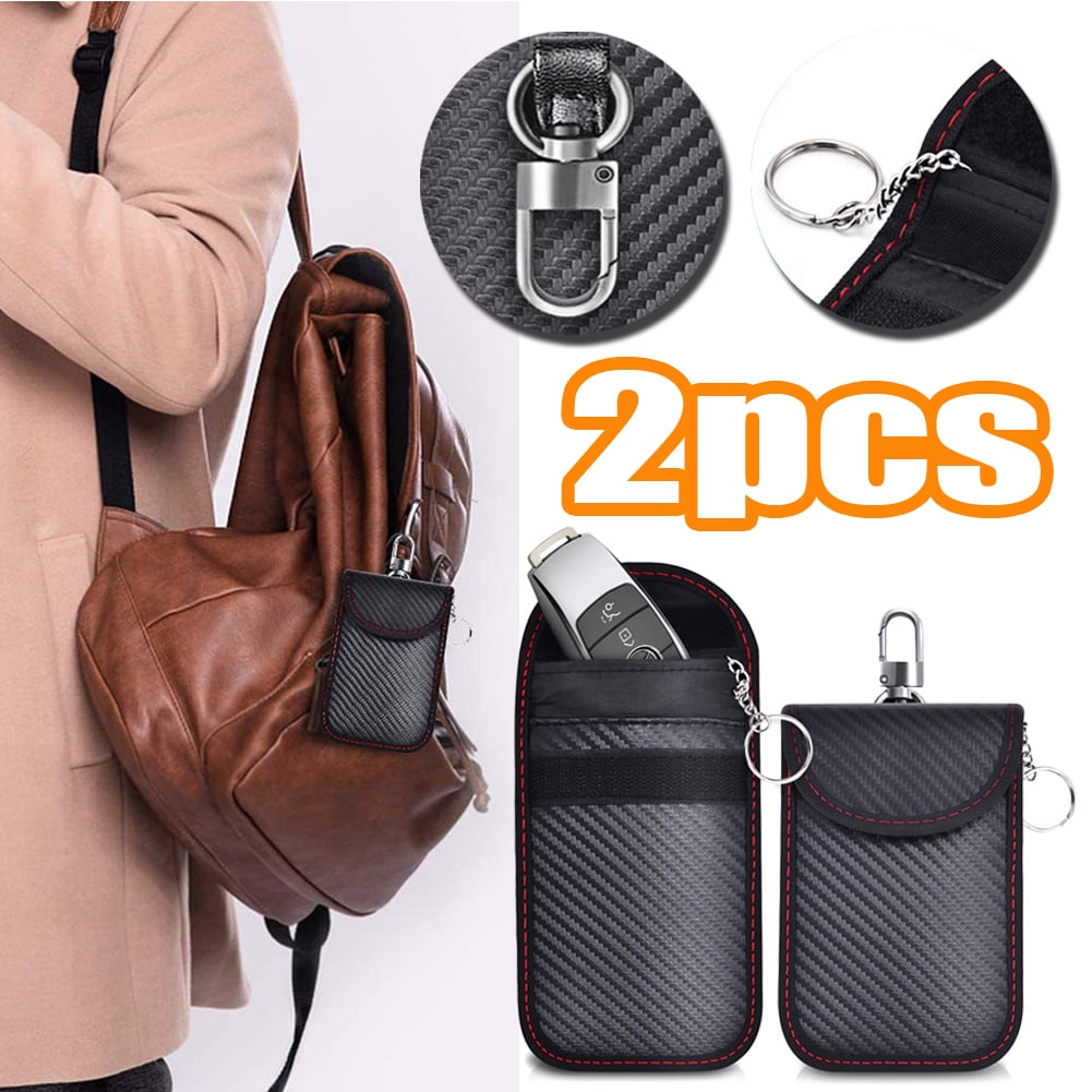 Happy date 2Packs Upgraded Faraday Bag for Key Fob, Premium Faraday ...