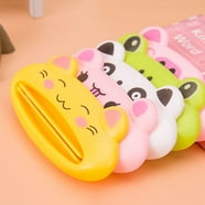 Set of 4 EZ Plastic Tube Squeezers, Toothpaste Dispenser, Bathroom ...