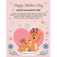 Happy mother's day_ Animals Coloring Book for Kids: A Cute Coloring ...
