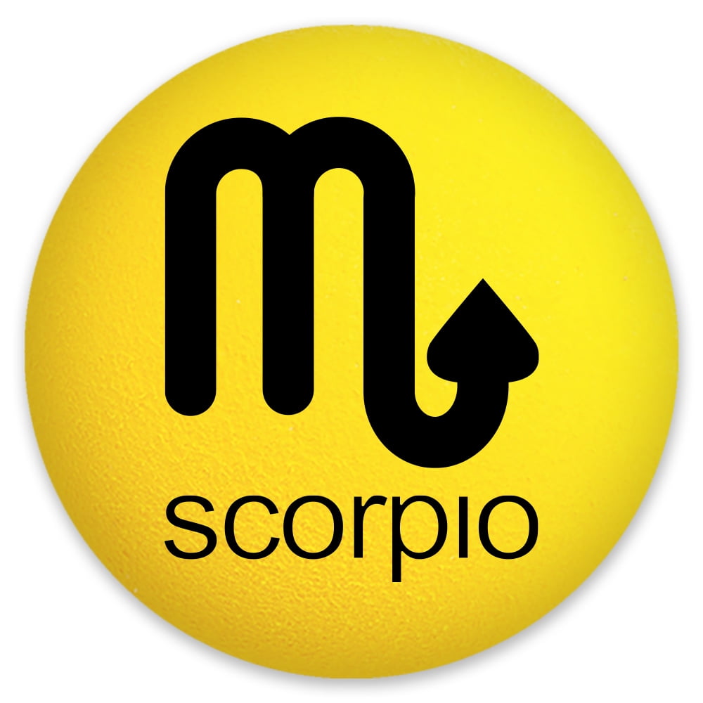 HappyBalls Scorpio Sign Car Antenna Topper / Mirror Dangler / Auto ...