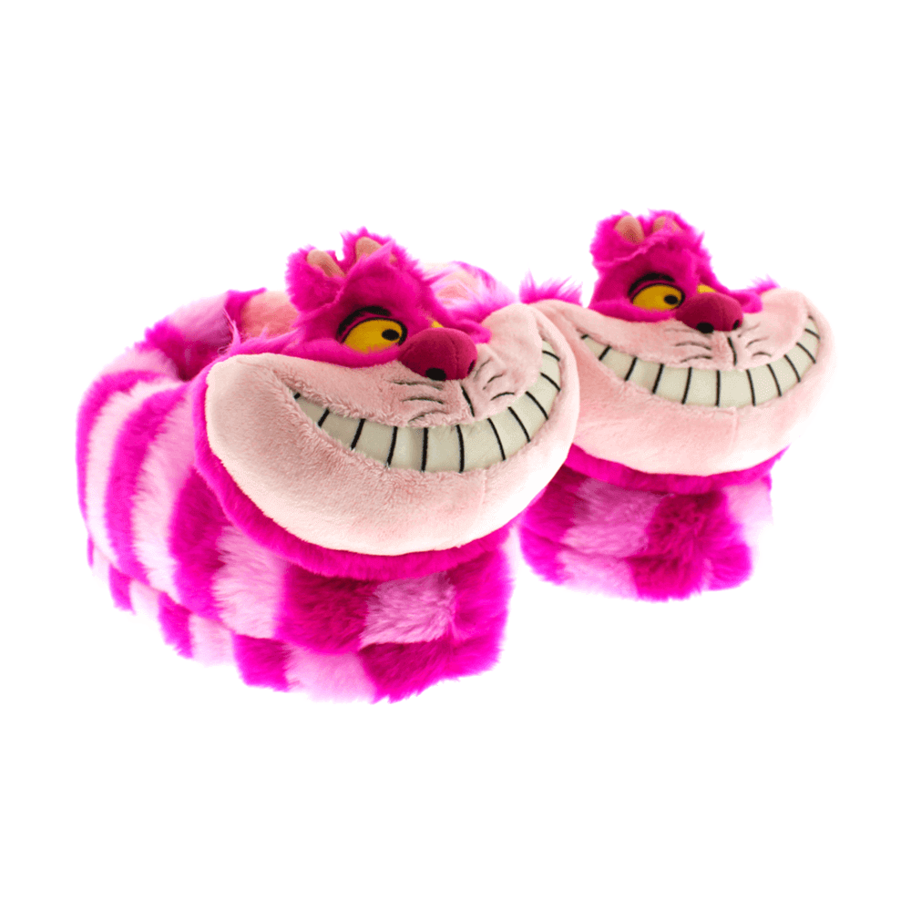HappyFeet Disney Slippers - Kids Cheshire Cat - Adults House Shoes ...