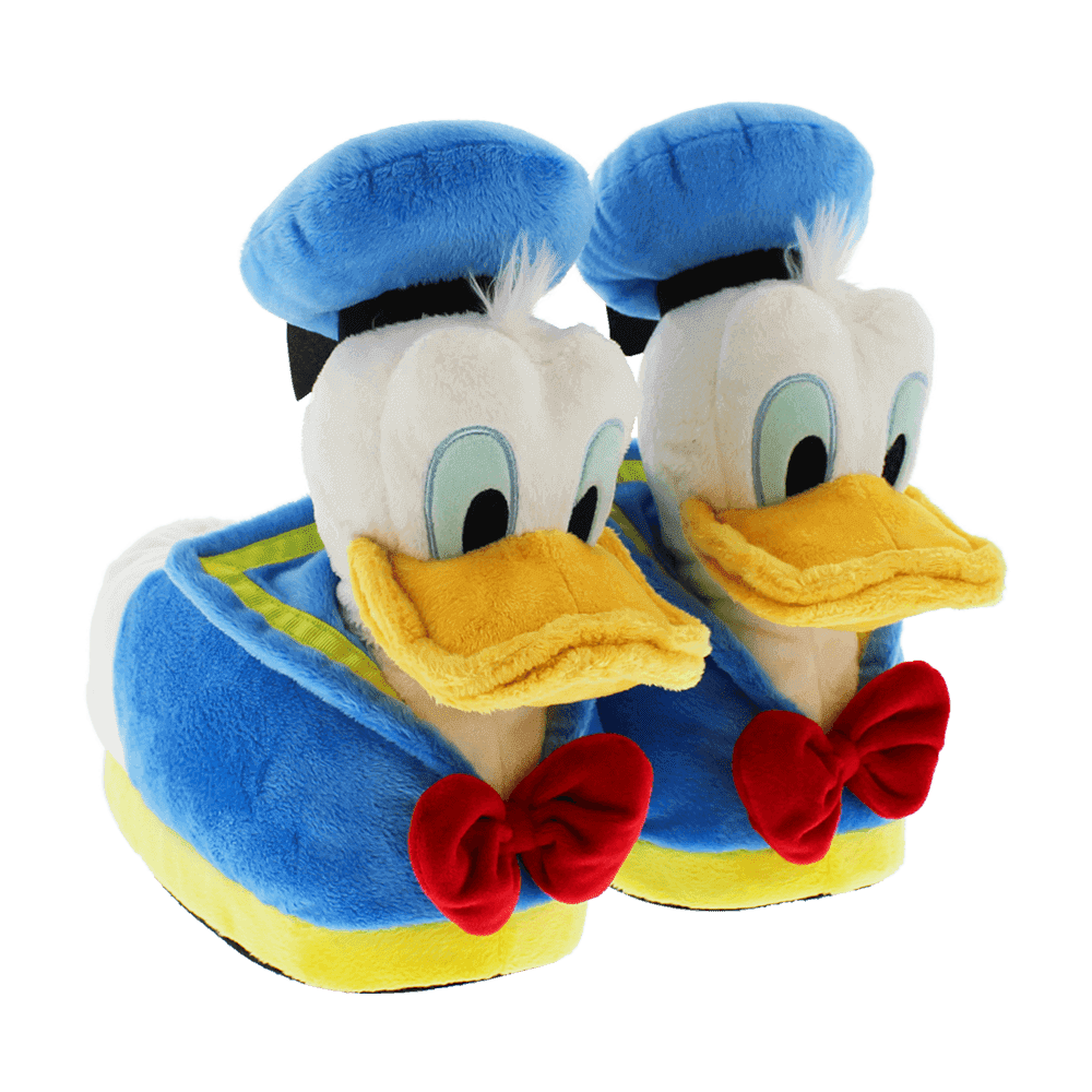 HappyFeet Disney Slippers - Donald Duck - M/L - Walmart.com