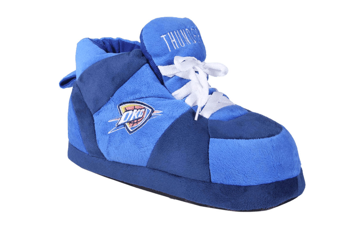 HappyFeet NBA Slippers - Oklahoma City Thunder - Medium - Walmart.com
