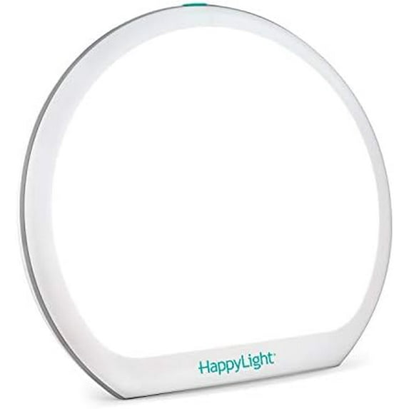 HappyLight Alba - New Round UV-Free LED Therapy Lamp, Bright White ...
