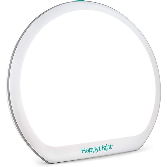 HappyLight Alba - New Round UV-Free LED Therapy Lamp, Bright White ...