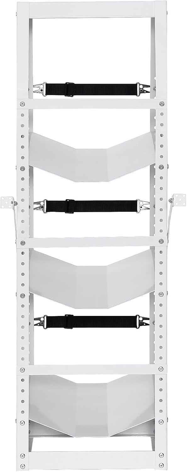 Happybuy Refrigerant Tank Rack, with 3 x 30-50lb Bottle Tanks, Cylinder ...