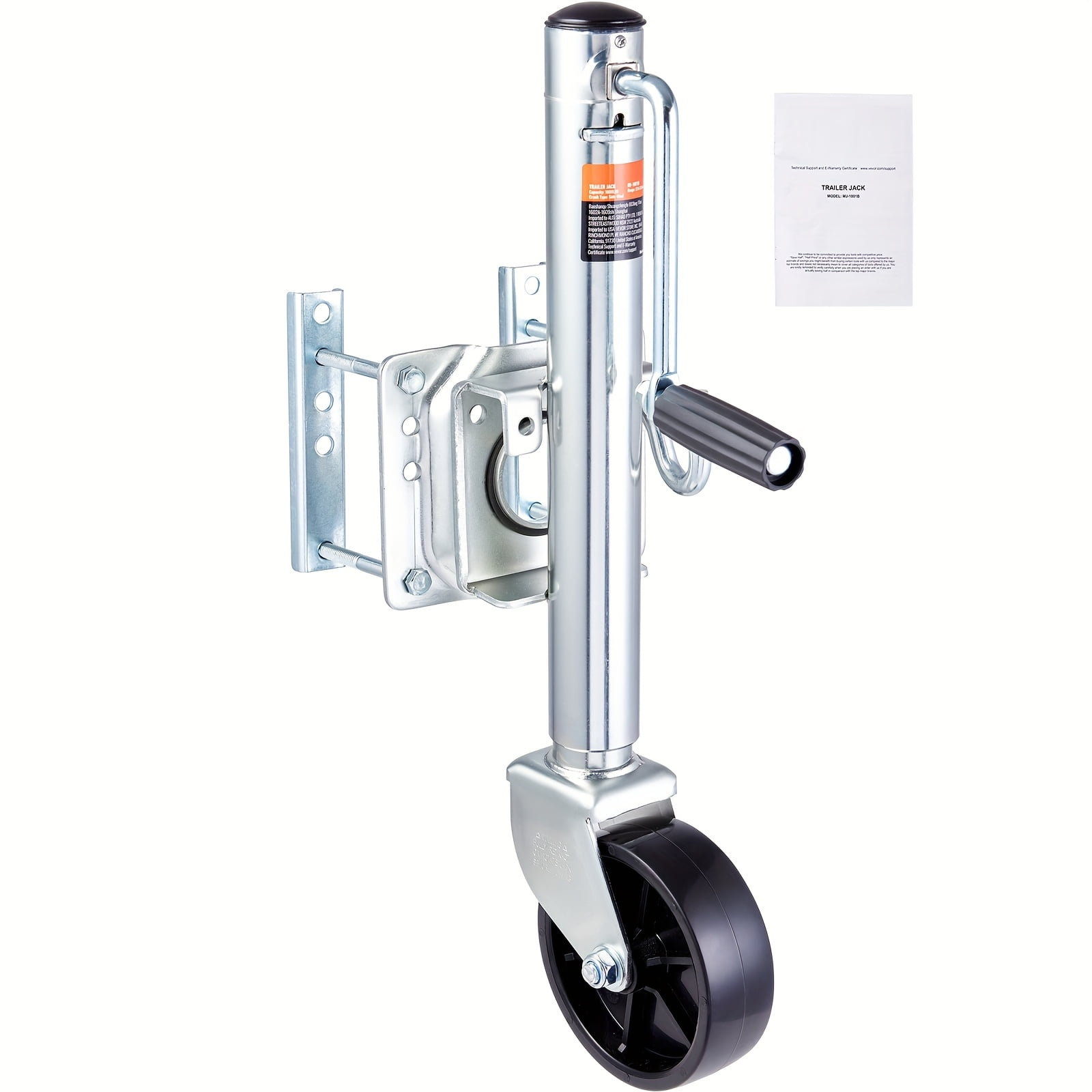 Happybuy Trailer Tongue Jack, 32.8in Height, Bolt-On Design, Supports ...