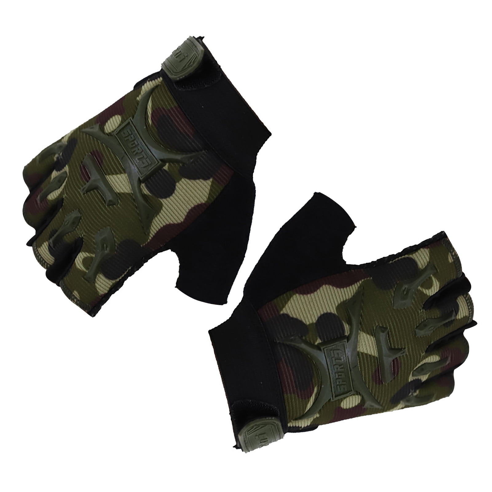 Happydeer 1 Pair Fastener Tape Design Anti-slip Particles Kids Cycling ...