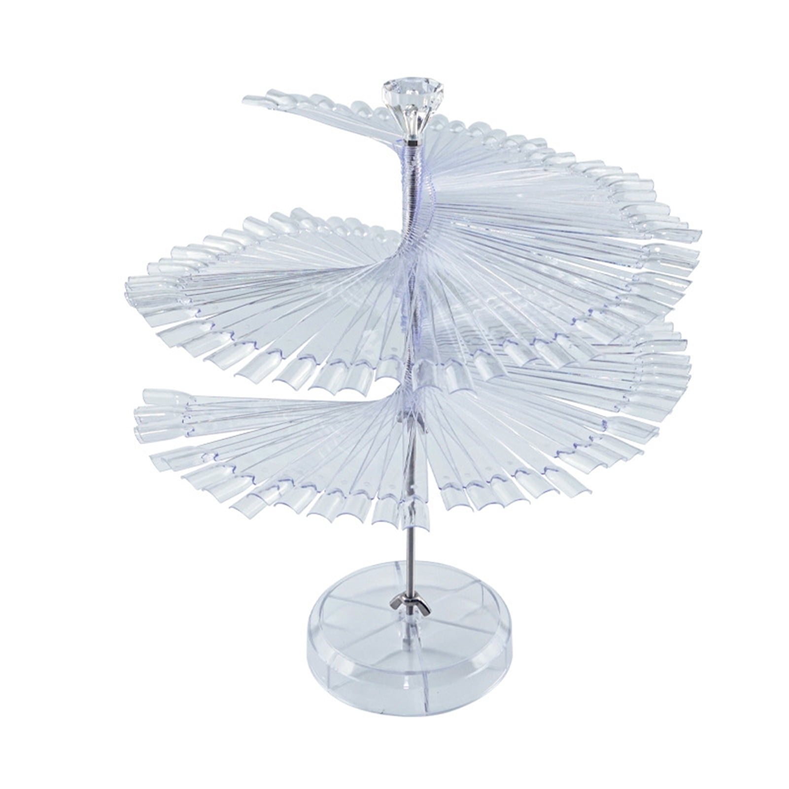 Happydeer 1 Set Clear Nail Color Swatch Sticks Gel Polish Display ...