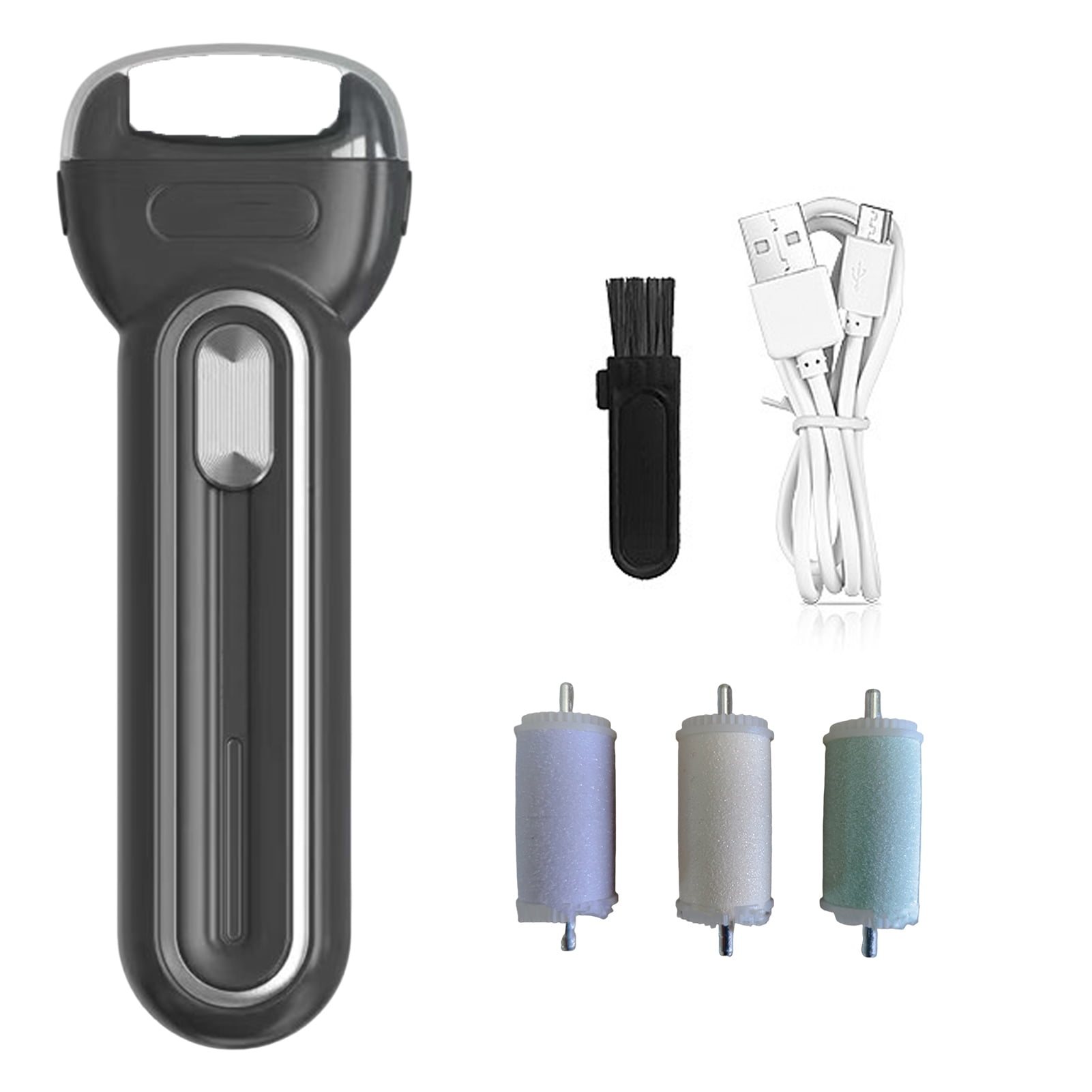 Happydeer 1 Set Electric Foot Grinder Effortlessly Remove Calluses Dead ...