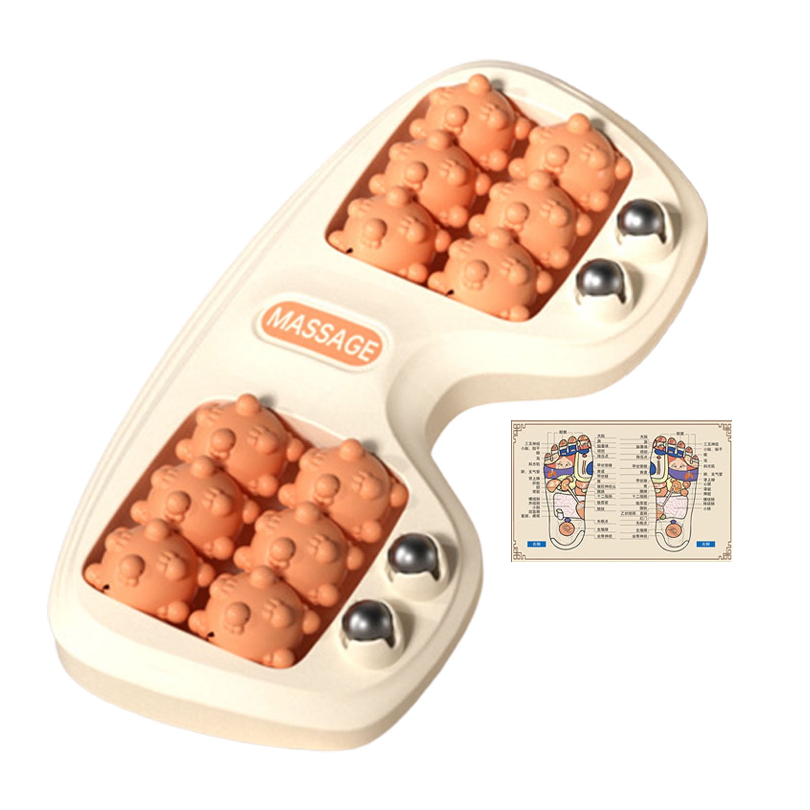 Happydeer 1 Set Foot Massager Cat Claw Structure Ergonomic Stimulate ...