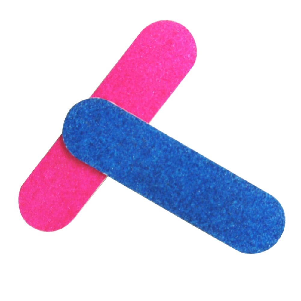 Happydeer 100 Pcs Nail File Art Sanding Buffer Salon Manicure Pedicure ...
